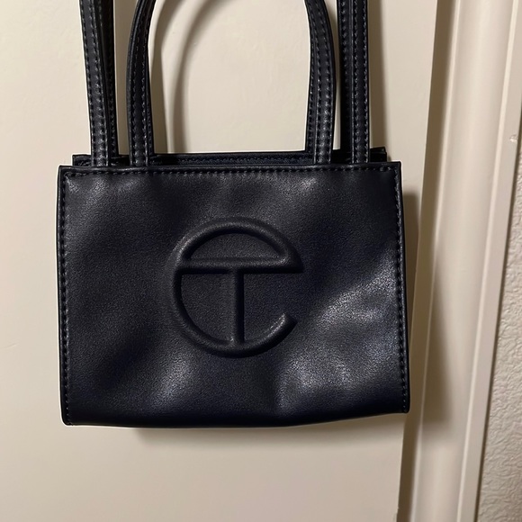 Telfar | Bags | Telfar Navy Blue Small Shopper Bag | Poshmark